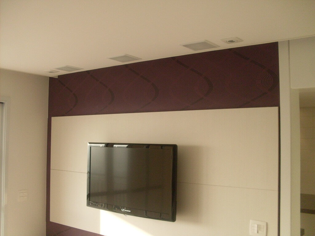 Sala com projeção Multimídia